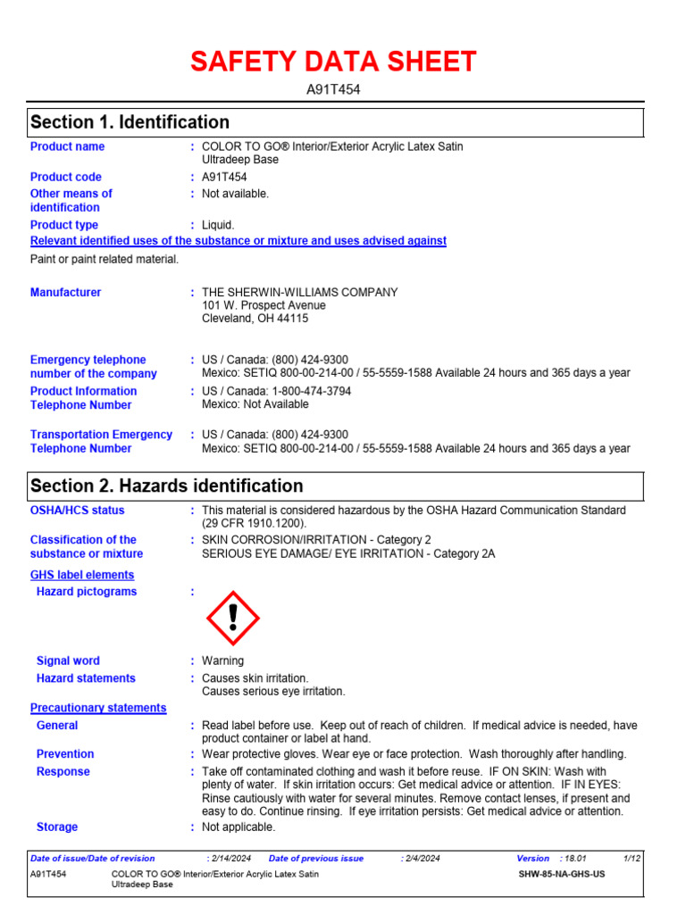 Colorsample Satin | PDF