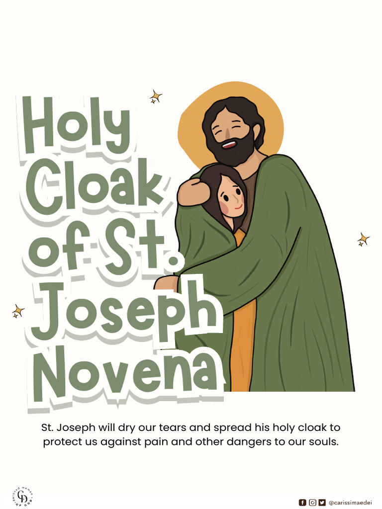 Holy Cloak of St. Joseph Novena | PDF