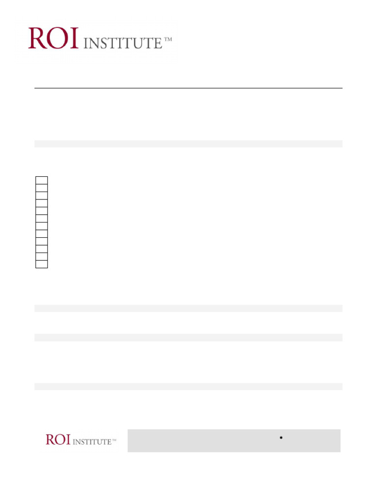 Evaluating Learning Impact Certificate - Tools - Measurement - and - Evaluation - Strategy ...