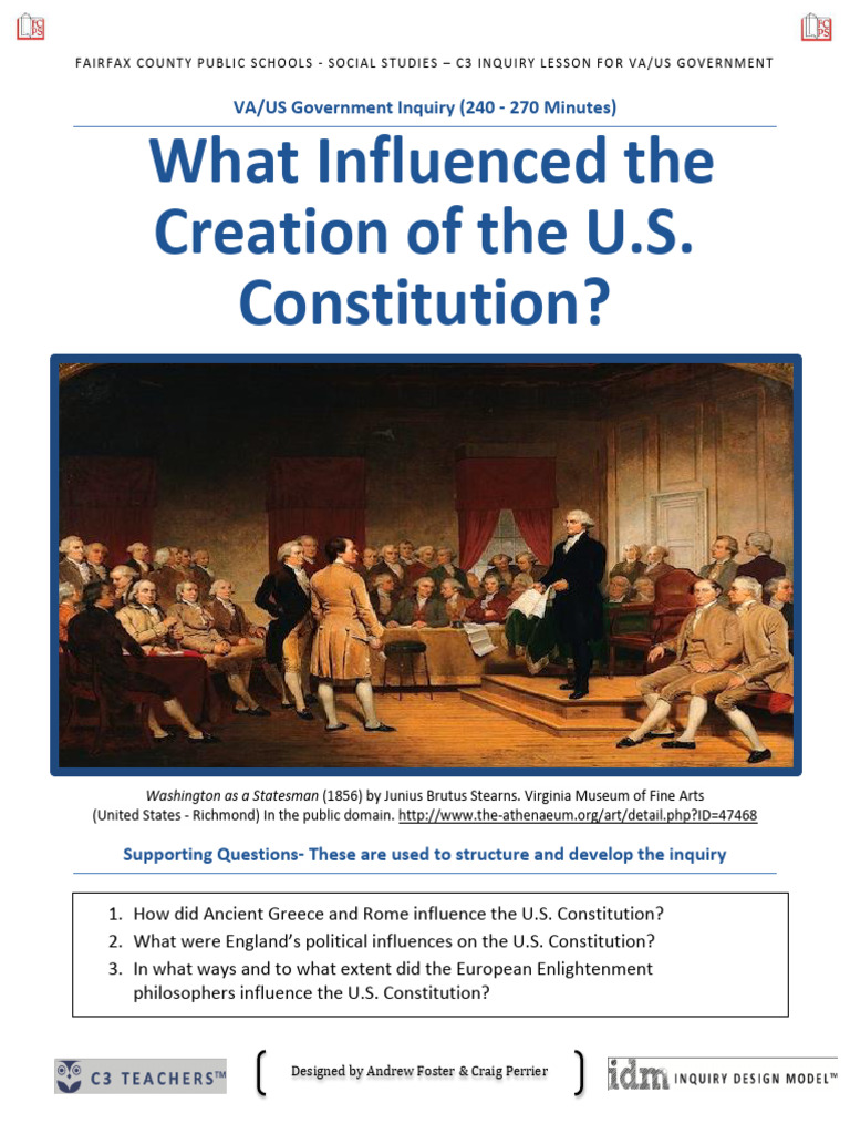 C3 FINAL Gov Constitutional Influences | PDF | Social Contract | Politics