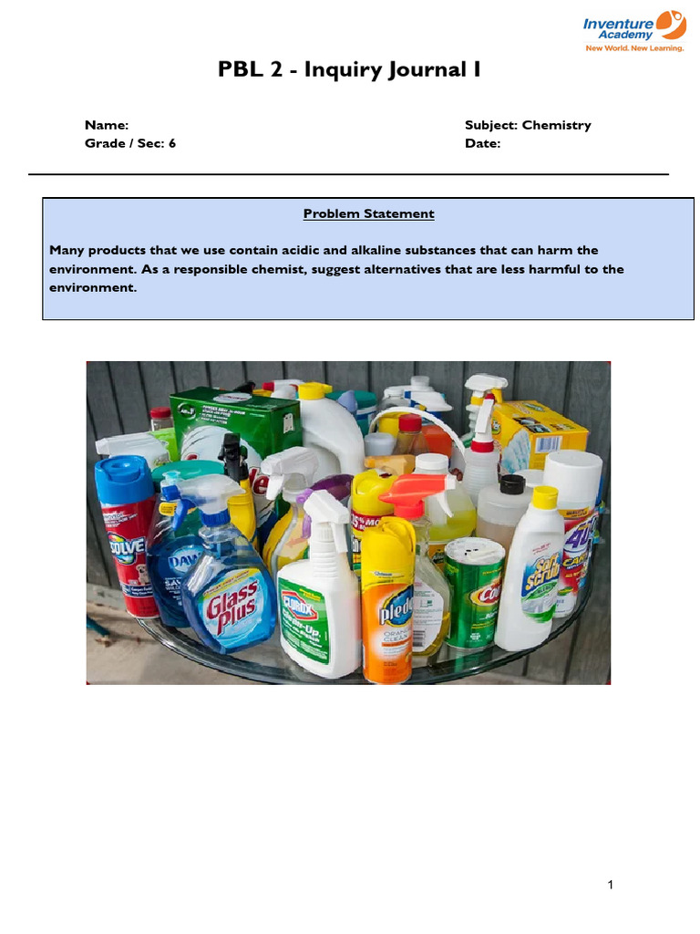 PBL 2 - G6 - Inquiry Journal 1 | PDF