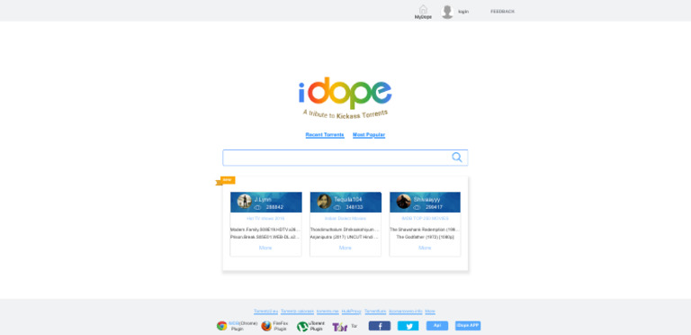 Idope - The Torrent Search Engine That Doesn't Track You | PDF