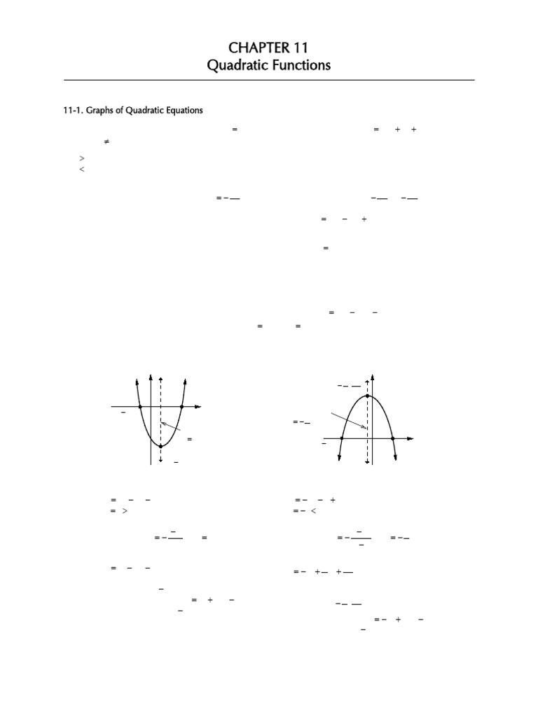Quadratic Functions | PDF
