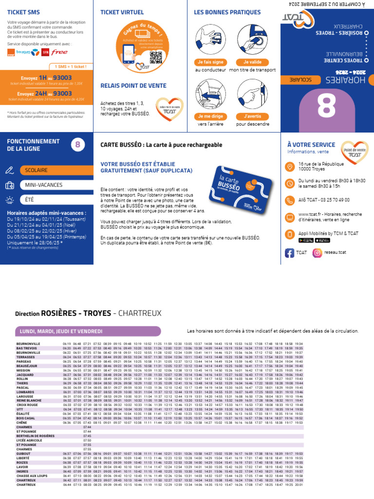 Depliant l8 Scolaire 2024 | PDF