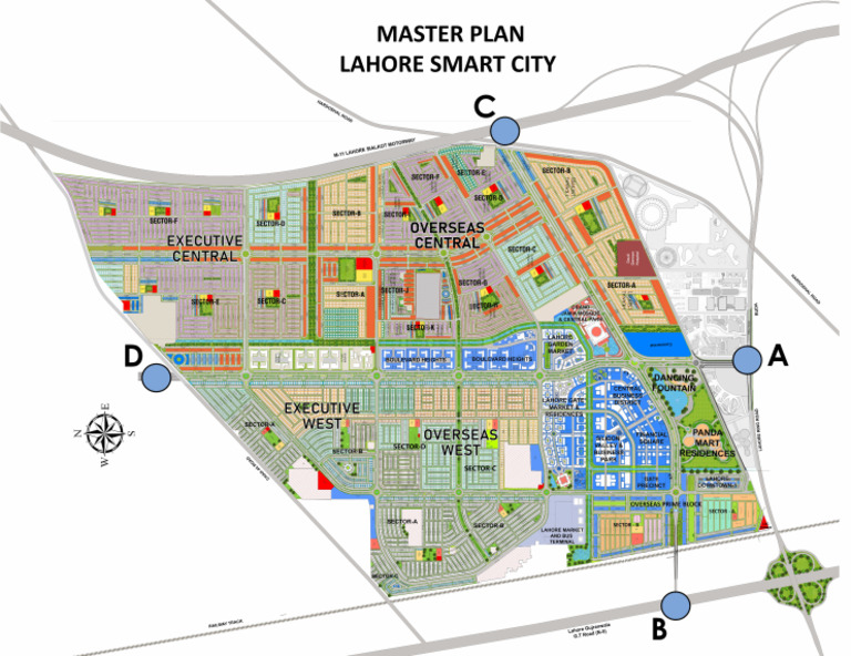 Lahore Smart City Map PDF 2024 | PDF