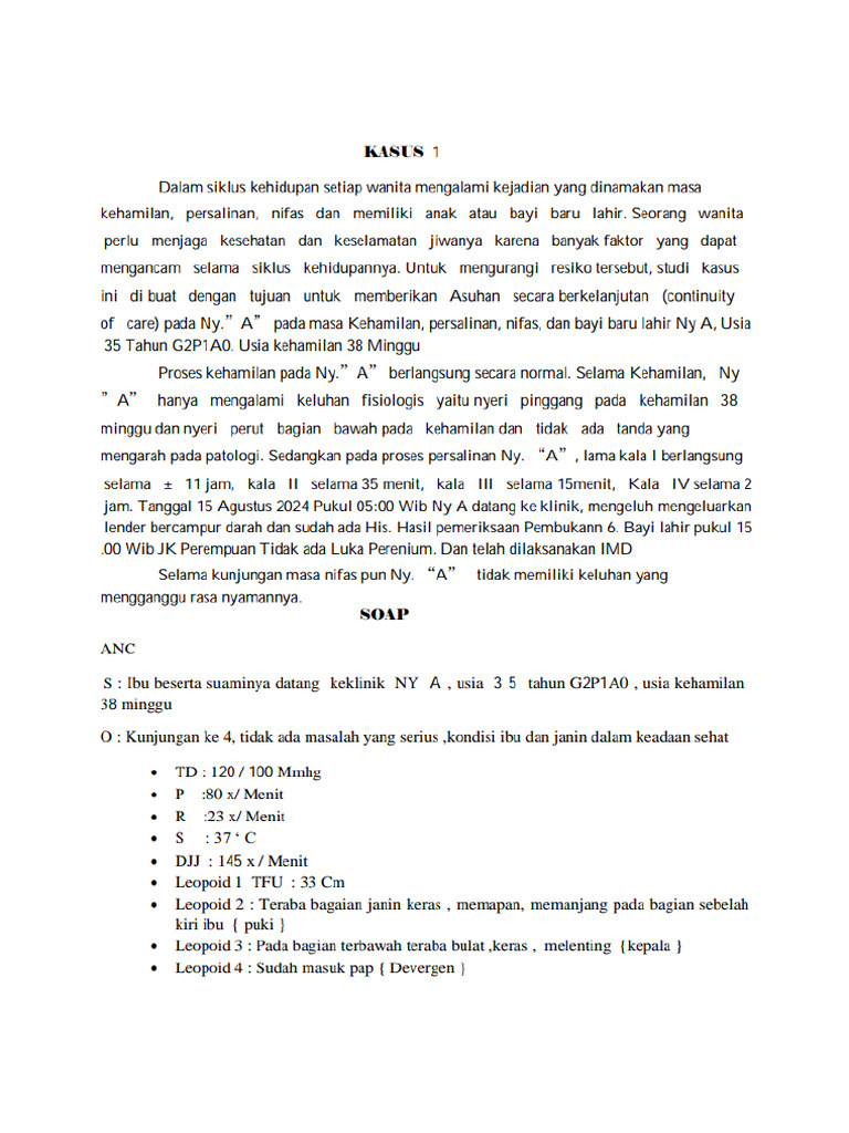 TUGAS BUK HENI KASUS 2 Risma | PDF