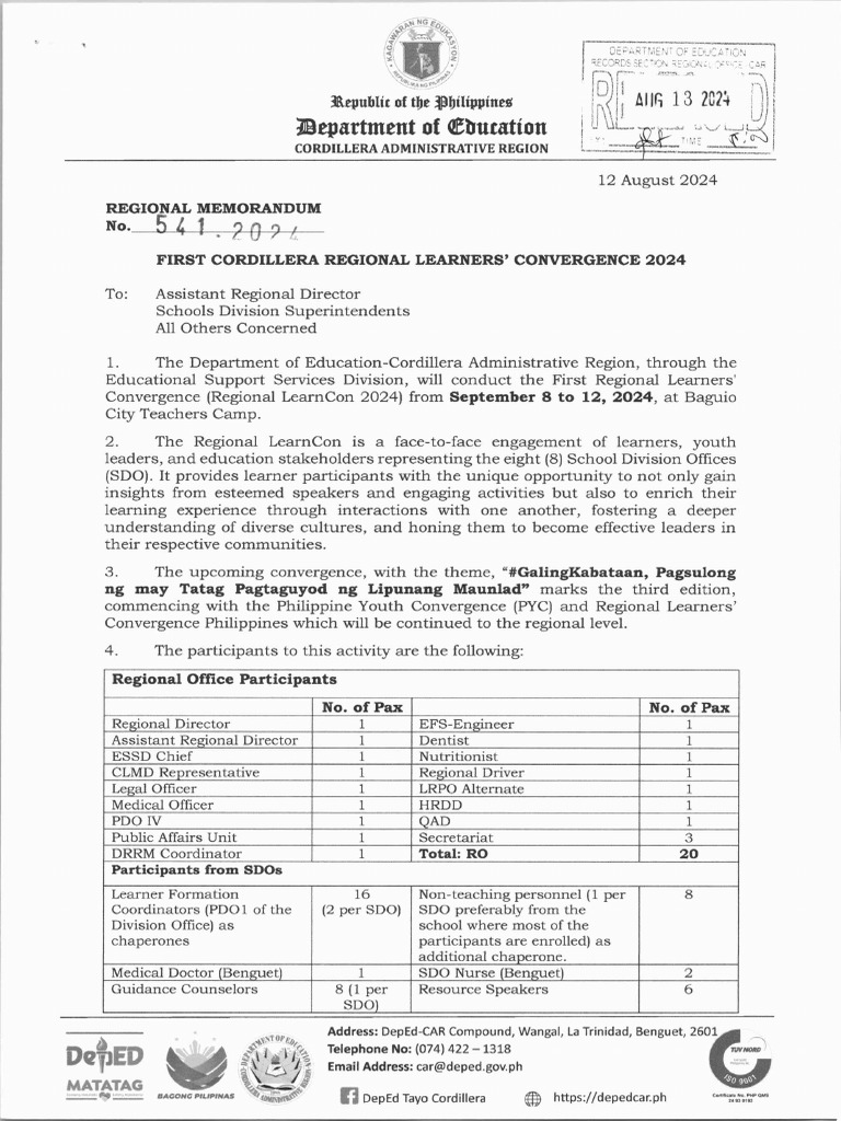 NG May Tatag Pagtaguyod NG I, Ipunang Maunlad" Marks The Third Edition | PDF | Career & Growth ...