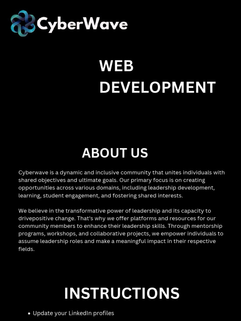 Web Development | PDF