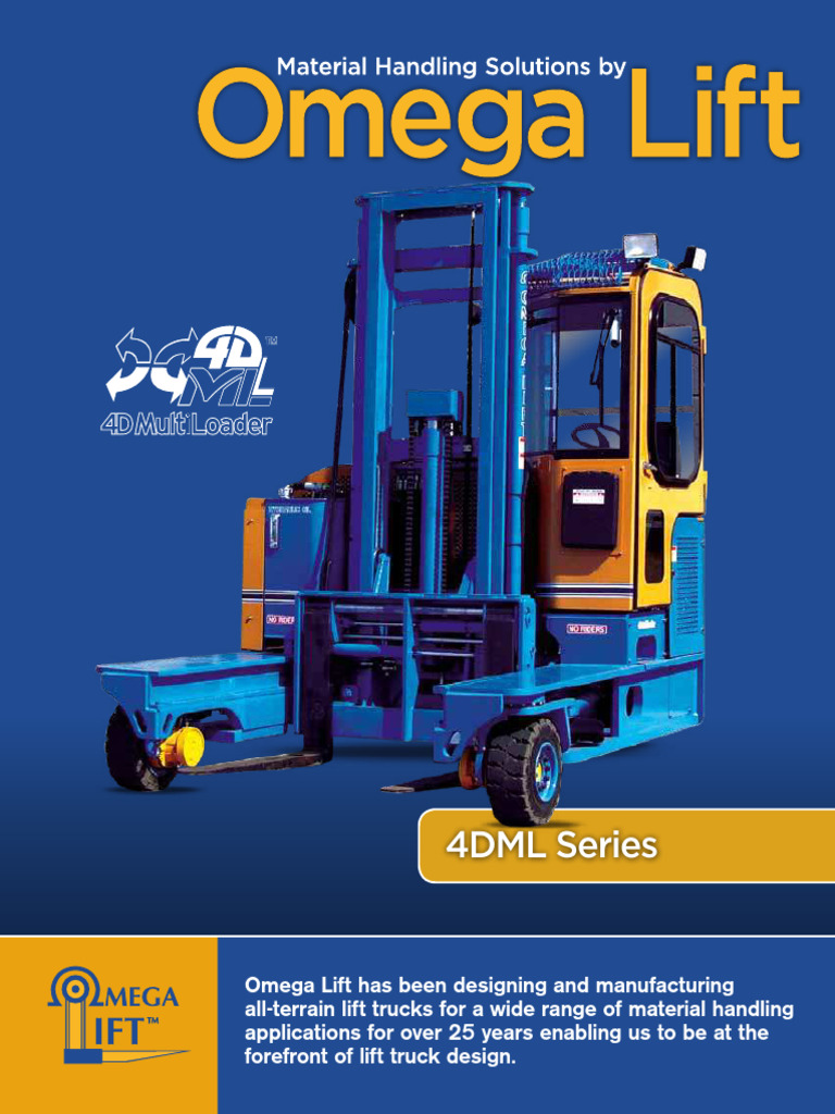 Omega Lift Manufacturing Forklifts Spec 554be5 | PDF