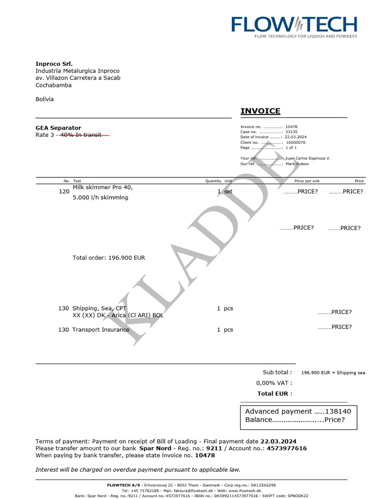 Invoice 10478 MR 25.03.2024 | PDF