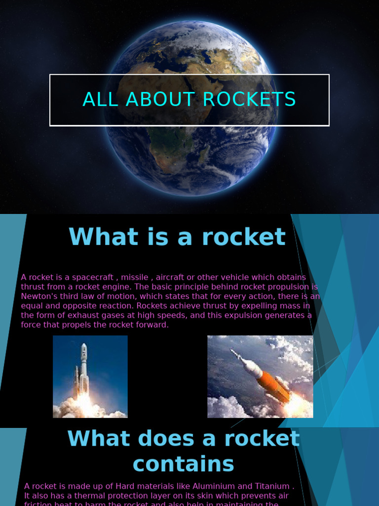 All About Rockets | PDF