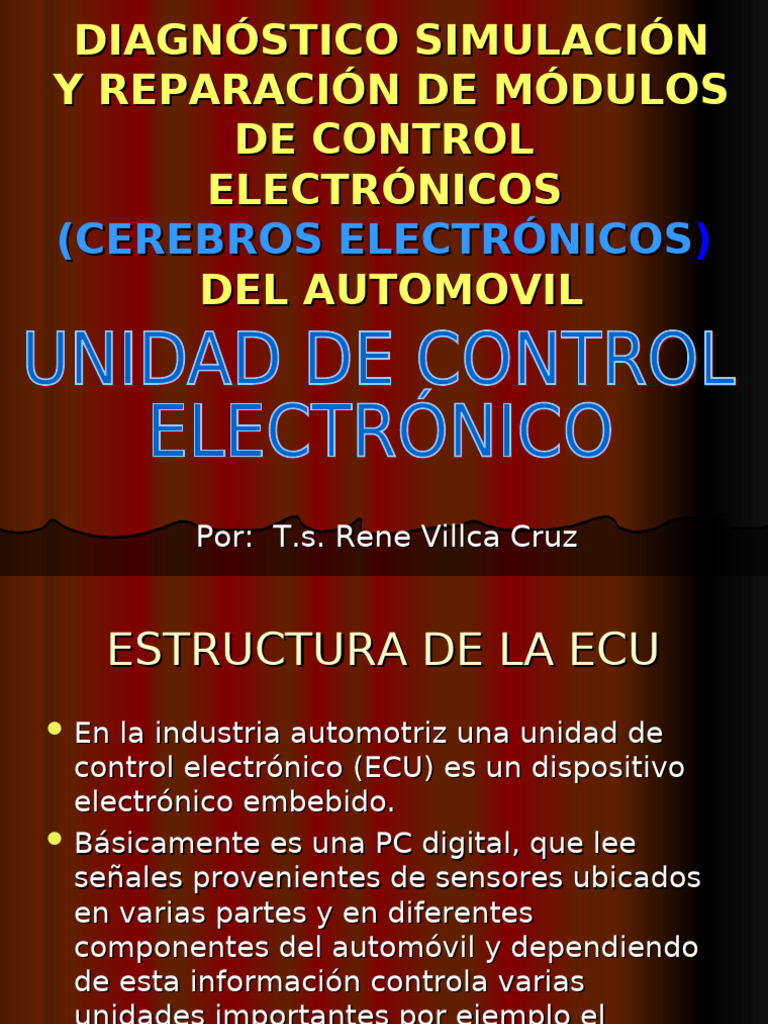 Estructura Ecu | PDF
