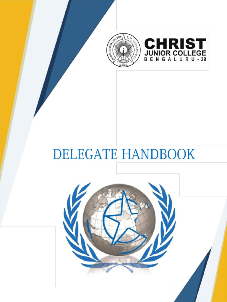 Delegate Handbook | PDF