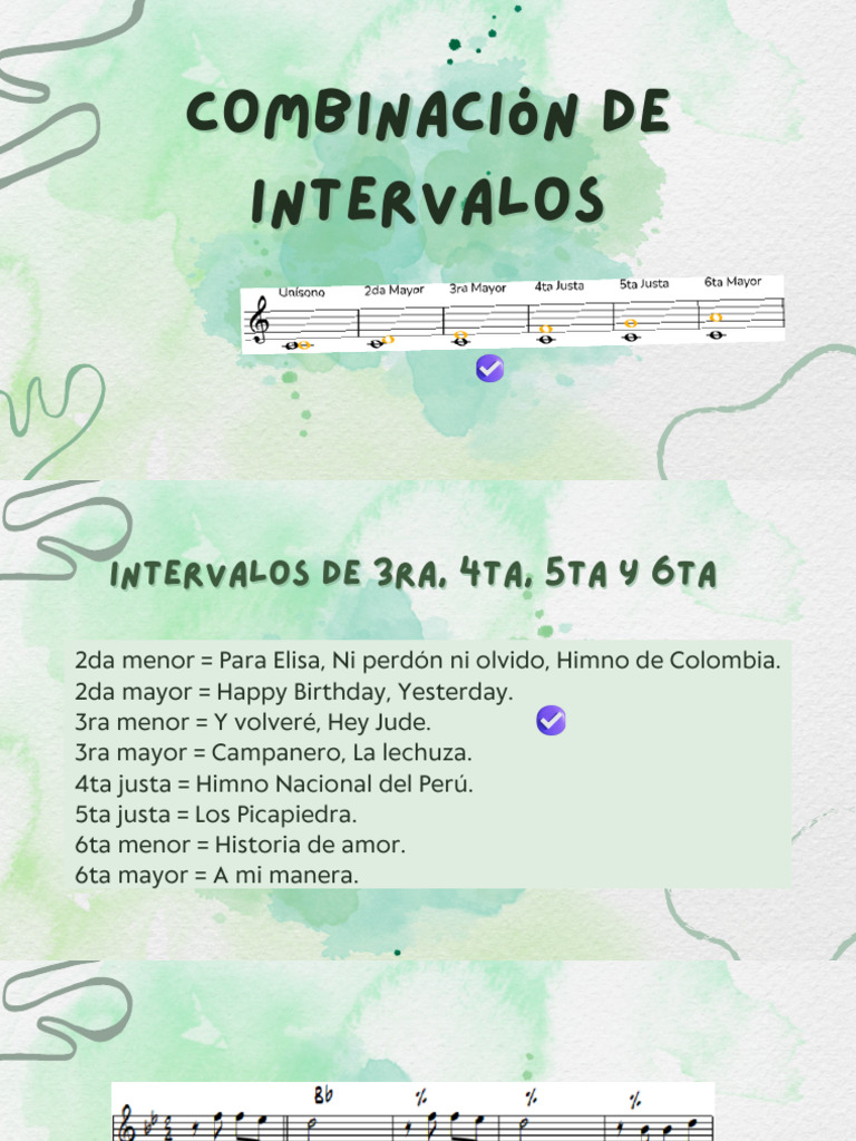 Combinación de Intervalos | PDF