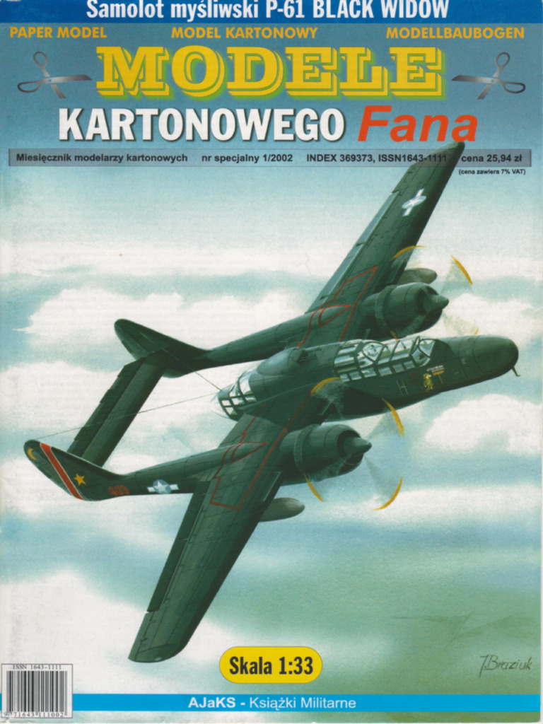 (MKF 2002.01 Spec.) P-61 ''Black Widow'' | PDF