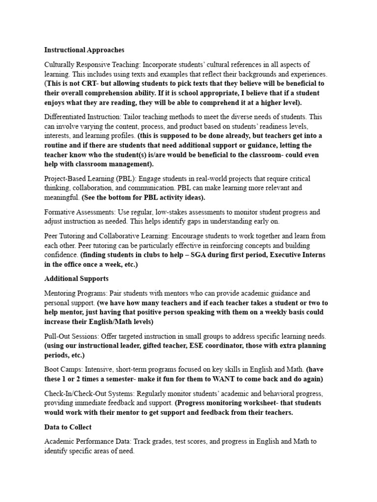 ILT and ATSI Data | PDF