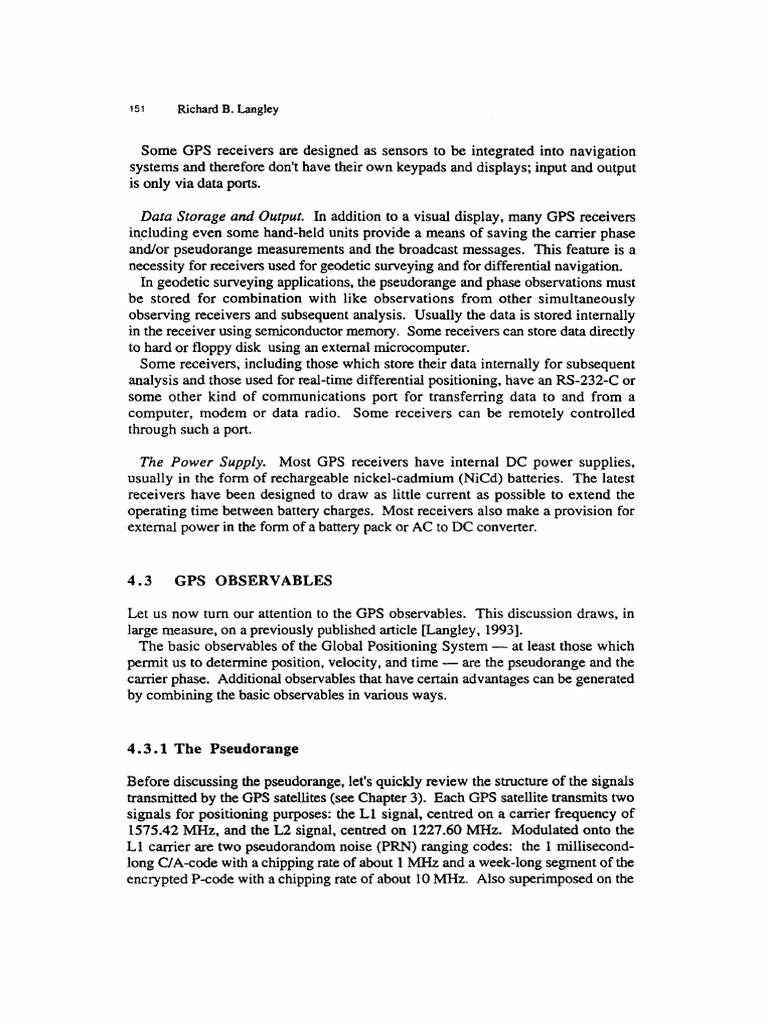 Kleusberg Part1 | PDF