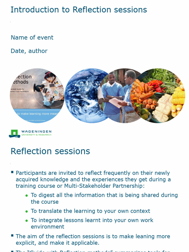 Intro Reflection Sessions and Orid-Short | PDF