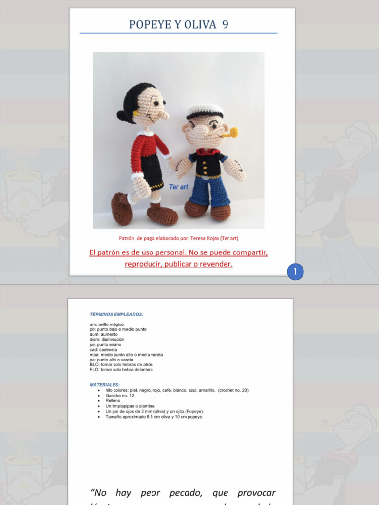 POPEYE Y OLIVA | PDF