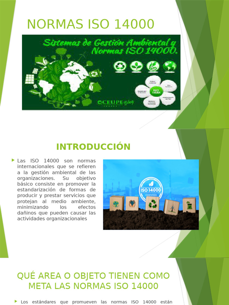 Normas Iso 14000 | PDF