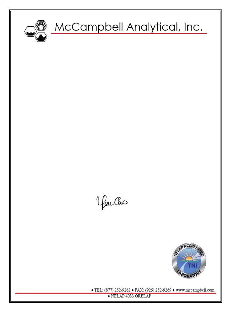 Jefferson CDC Water Retest 1-19-2024 | PDF | Detection Limit