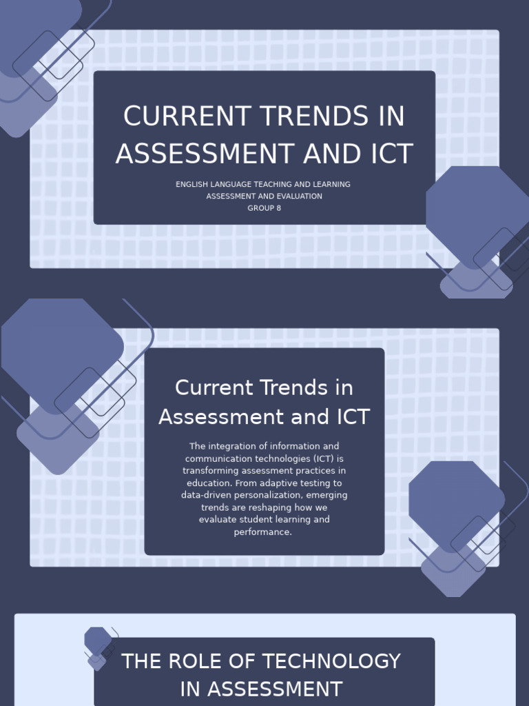 Current Trends in Assessment and Ict | PDF | Educational Assessment ...