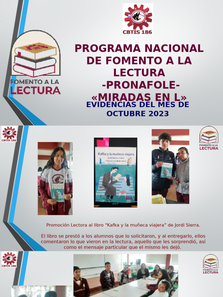 Cbtis 186 Evidencias Oct 23 | PDF