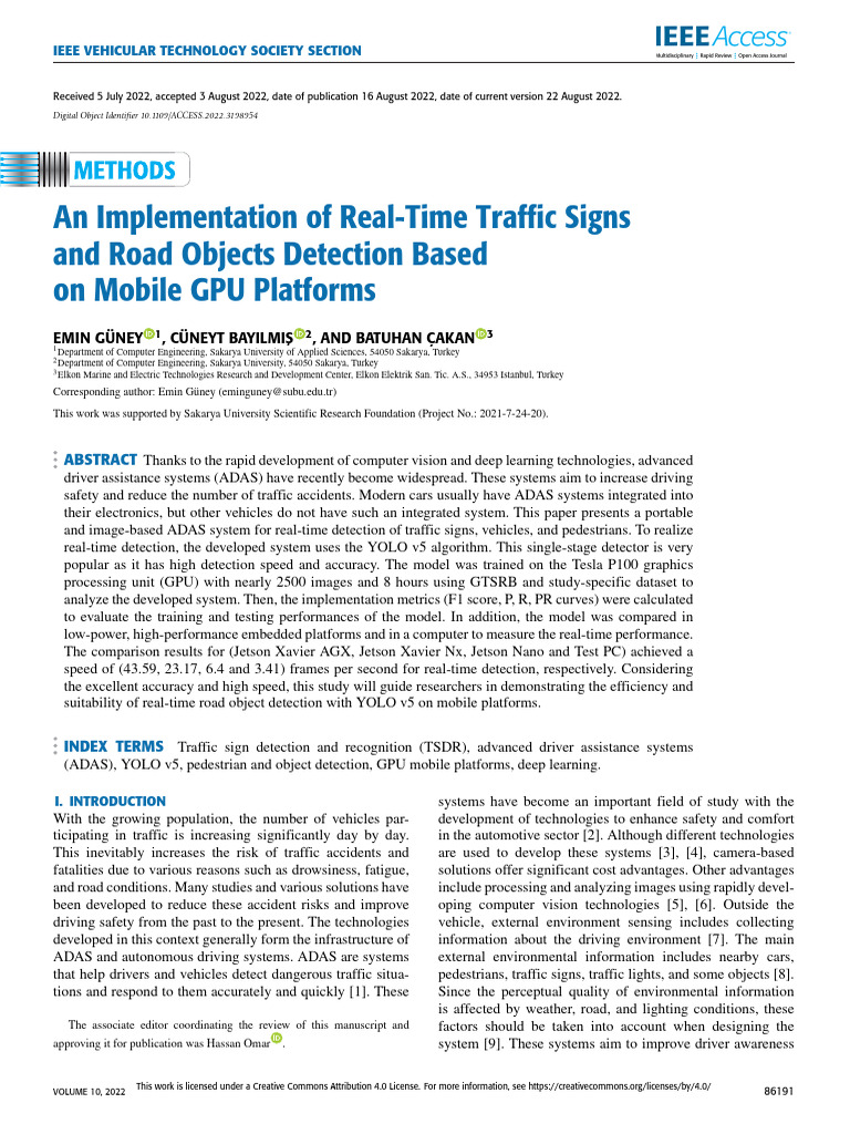 An Implementation of Real-Time Traffic Signs and Road Objects Detection Based On Mobile GPU ...