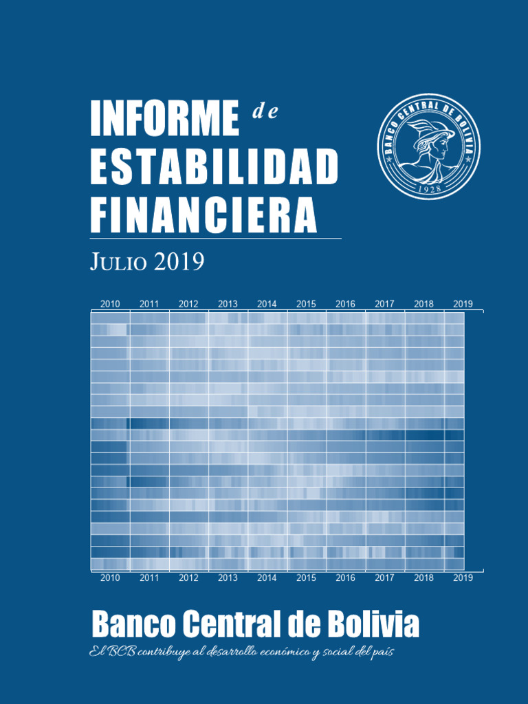 Informe de La Estabilidad Financiera de Boliva-Jul19 - Final | PDF