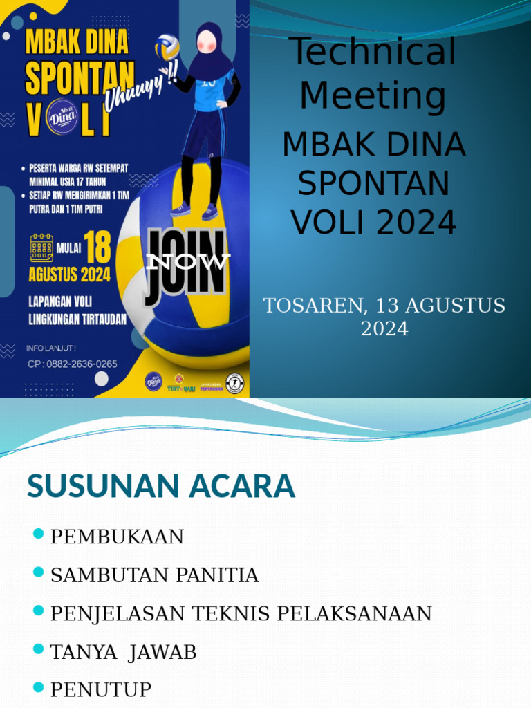 Technical Meeting MBK DINA | PDF