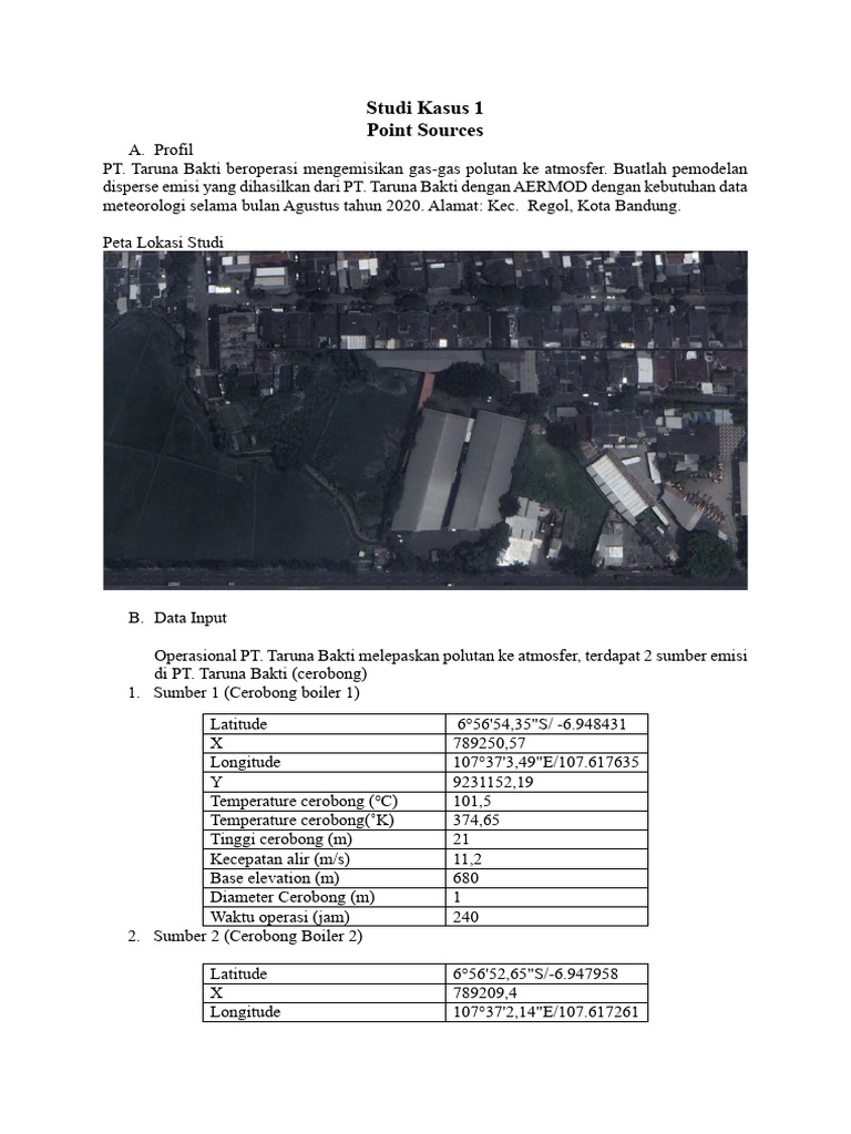 Studi Kasus Point Sources Rev01 | PDF