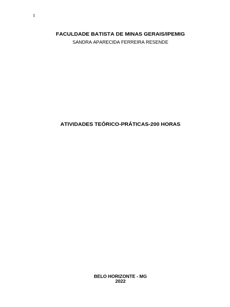 Sandra Atp Pedagogia | PDF