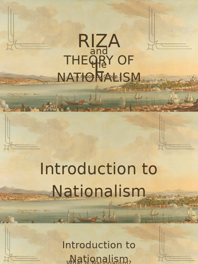 Rizal and the Theory of Nationalism (grp 1) | PDF
