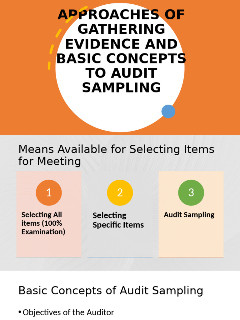 Approaches of Gathering Evidence and Basic Concepts To | PDF