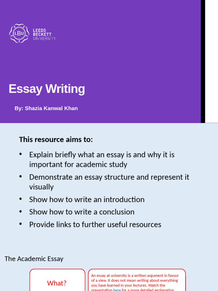 Essay - Intros - PPT 1 | PDF
