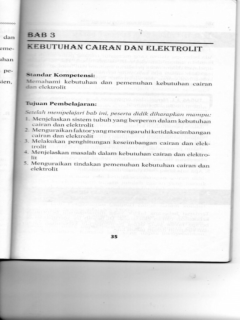 Menghitung Keseimbangan Cairan Dan Elektrolit | PDF