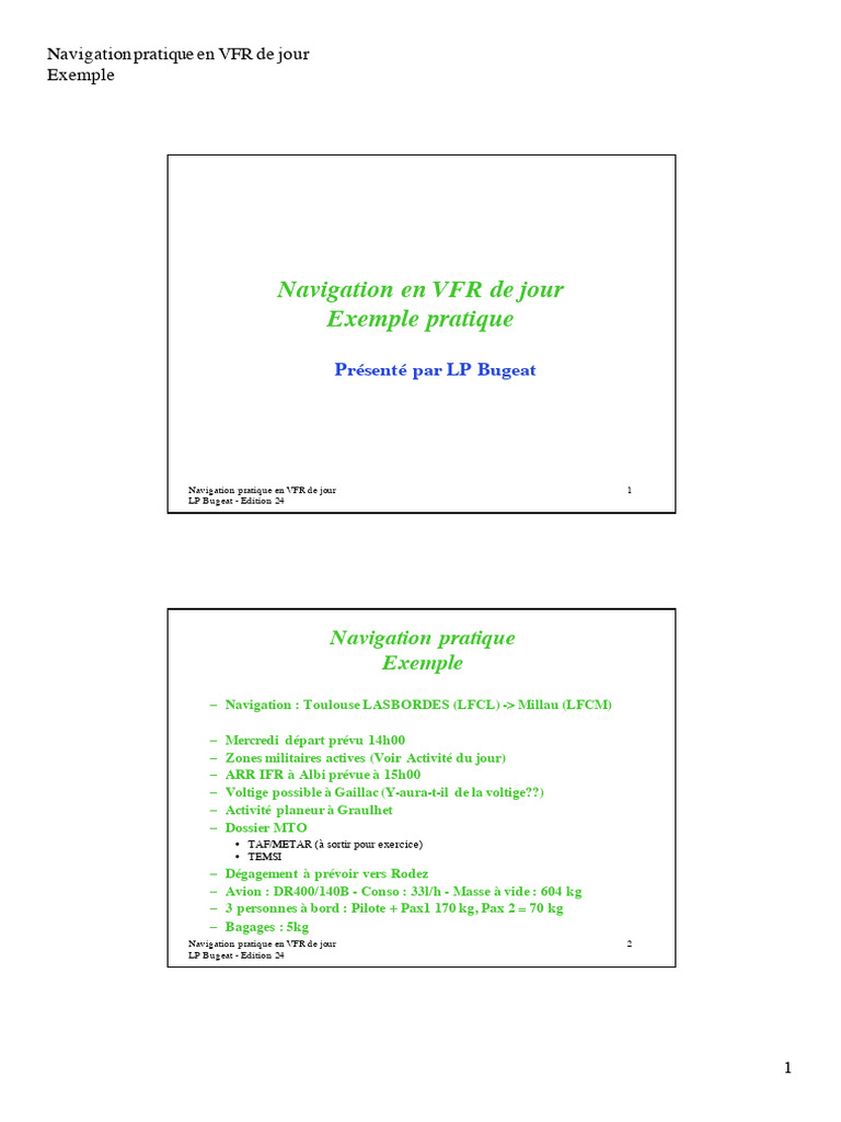 Navigation-Pratique Original | PDF