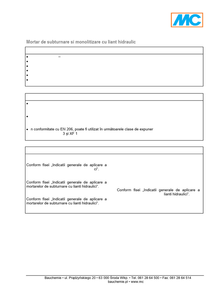 Emcekrete B60A | PDF