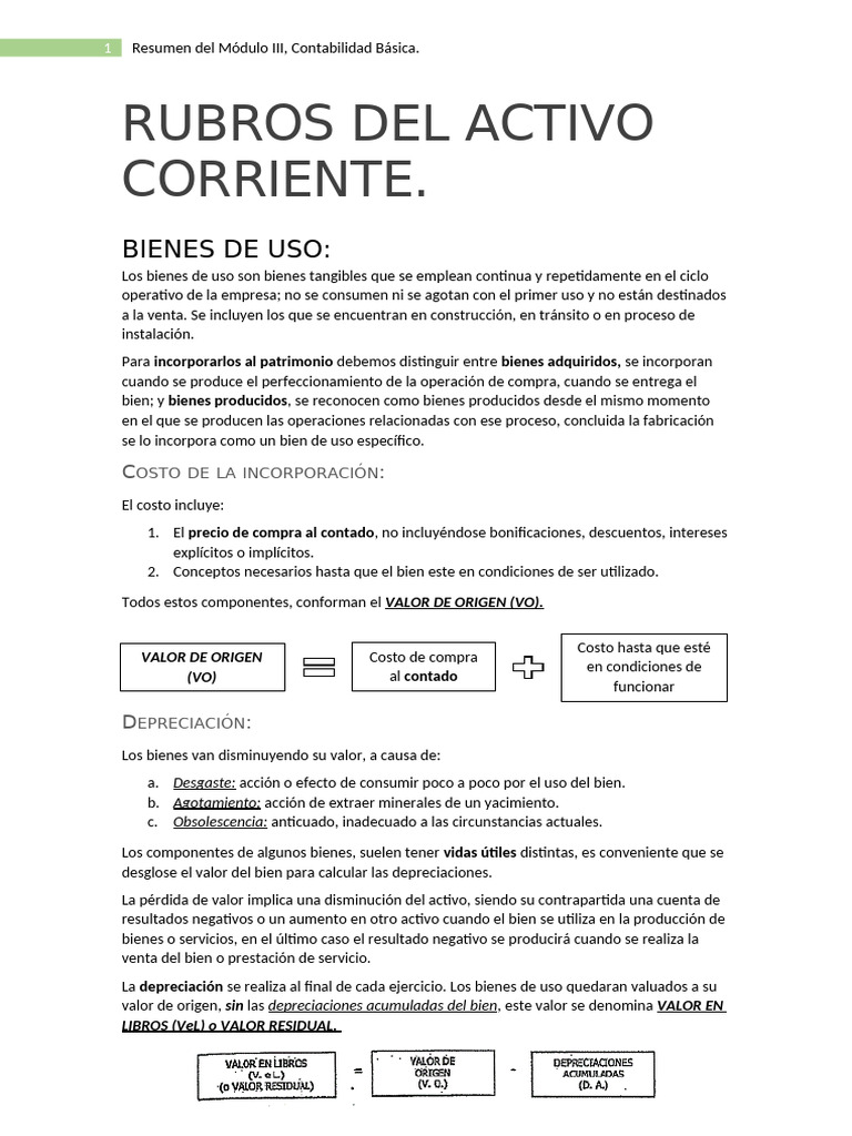 Resumen del Módulo III | PDF