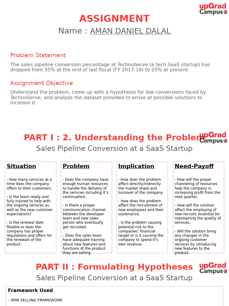 AMAN DALAL - Saas Pipeline Project | PDF