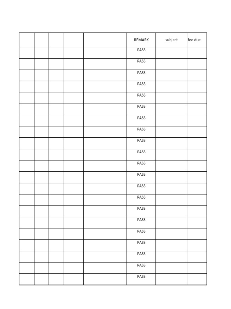 11th List Pass | PDF