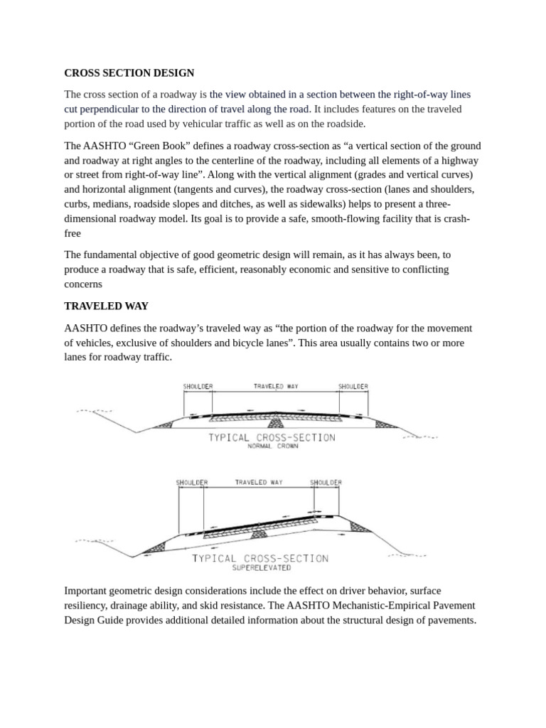 CROSS SECTION DESIGN | PDF