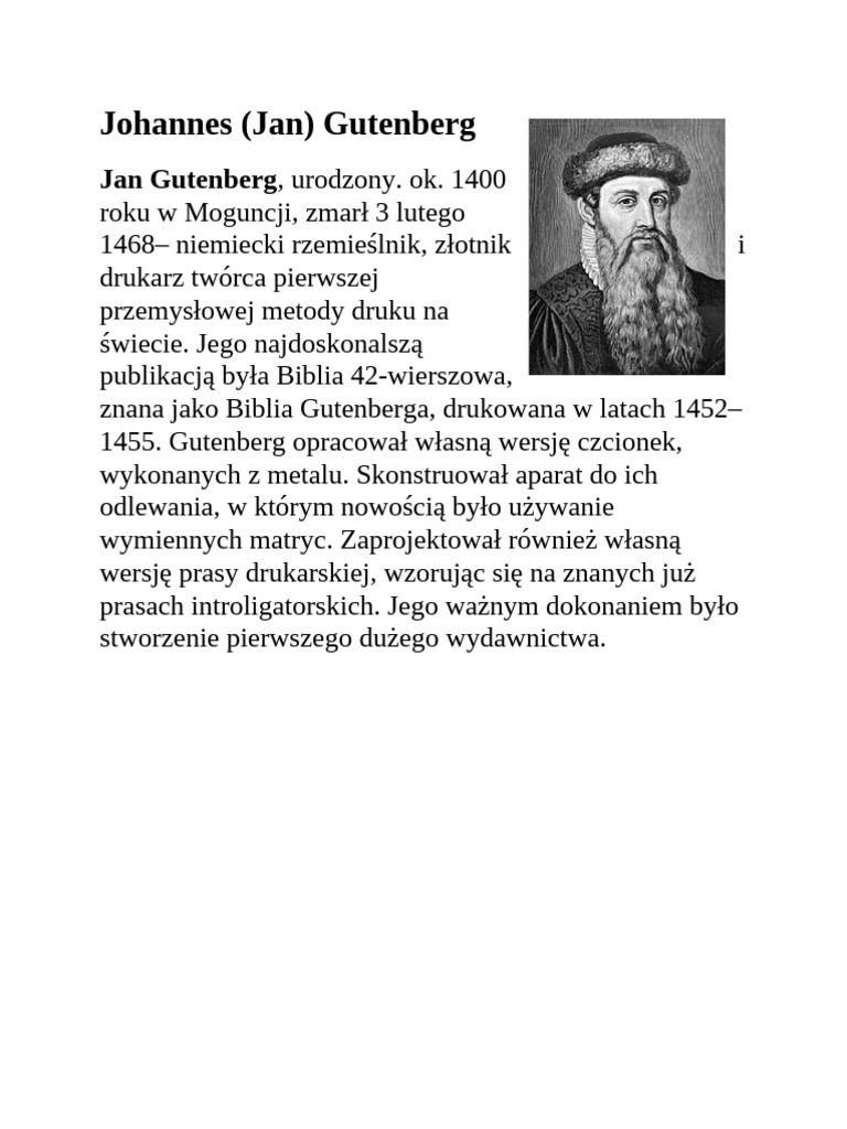 Gutenberg | PDF