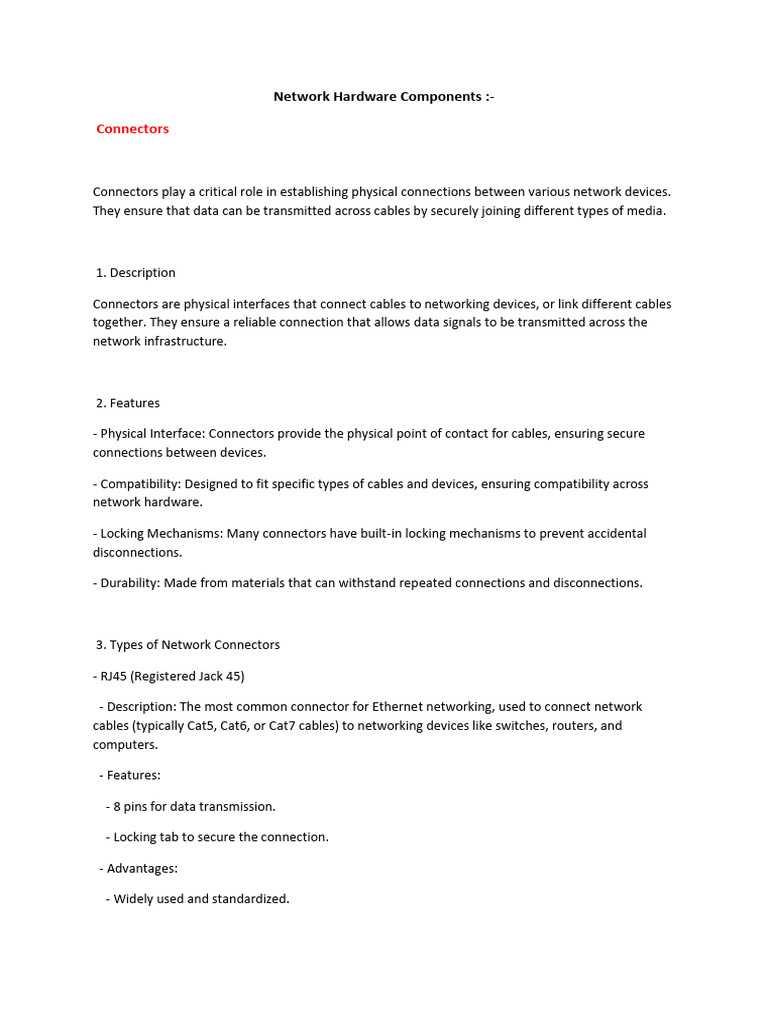 Unit 1 Computer Network | PDF