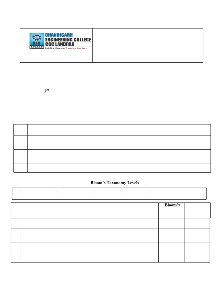 Maths - Assignment 1 - Odd Sem 1 (2024-25) | PDF