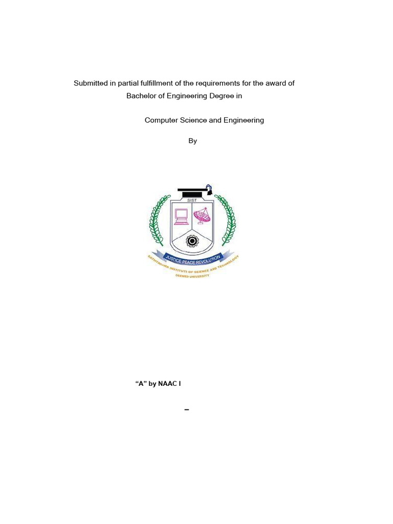 B.E Cse Batchno 5 | PDF