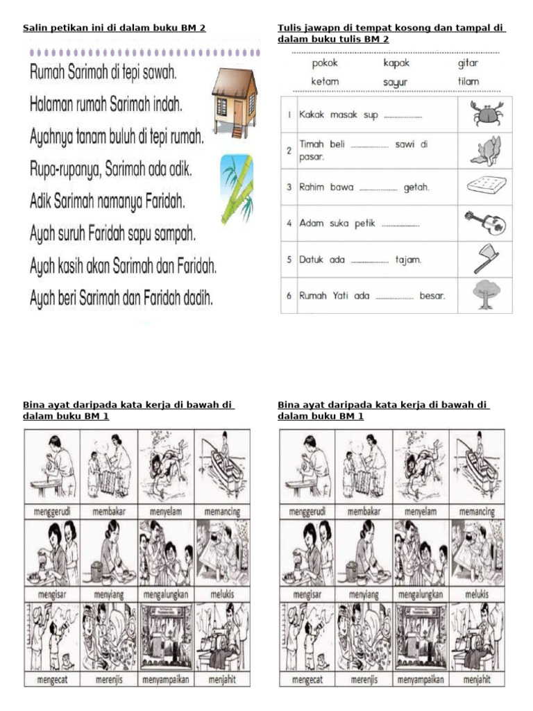 Bahan BM THN 2 7 Ogos | PDF