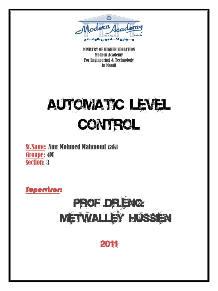 Level Control | PDF
