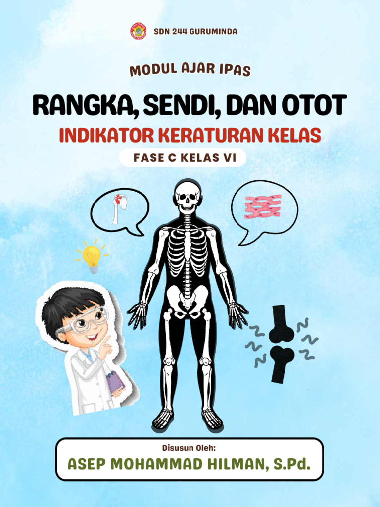 MODUL AJAR KELAS 6 TETANG RANGKA, SENDI, DAN OTOT (1) - Dikompresi | PDF | Karier & Perkembangan ...