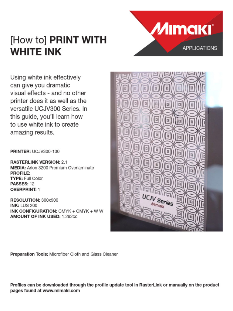 White-Ink-Guide formu giriş | PDF